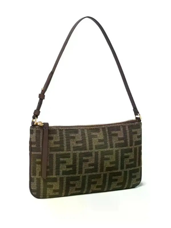Fendi Jacquard Patterned Tote Bag