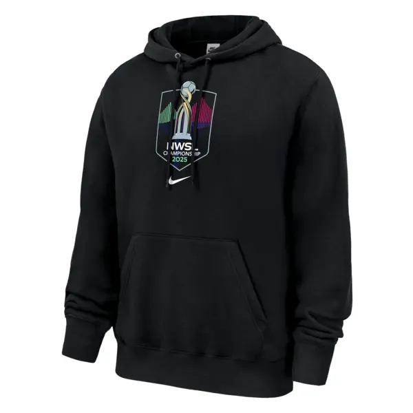 Nike Nwsl Championship Club Fleece Pullover Hoodie - Black