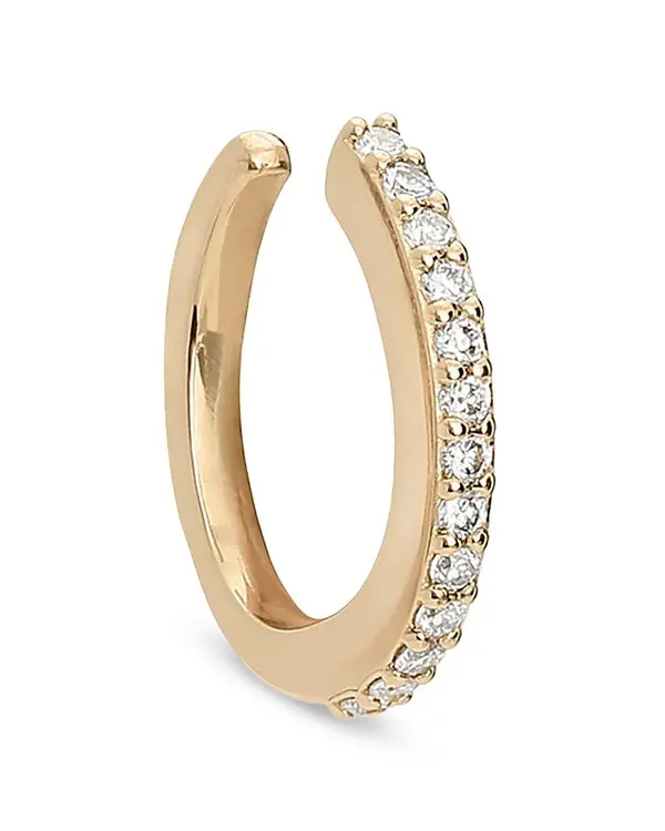 Lana Jewelry Diamond Ear Cuff In 14k Gold, 0.1 Tcw - Yellow Gold
