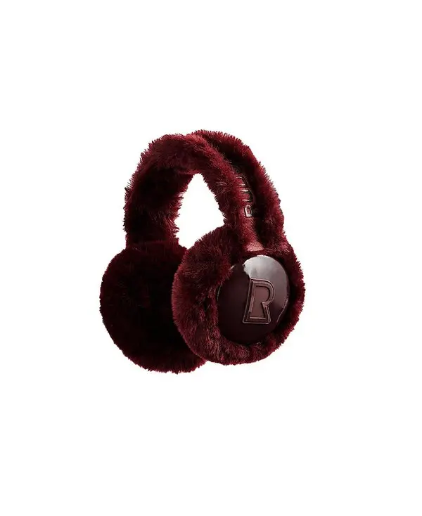 Rudsak Valencia Faux Fur Earmuffs - Bordeaux