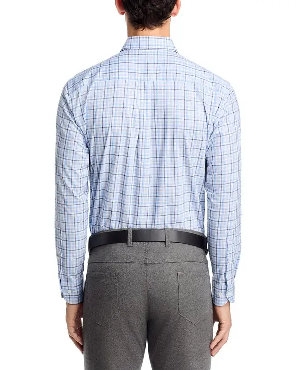 Peter Millar Warren Crown Long Sleeve Button Front Shirt