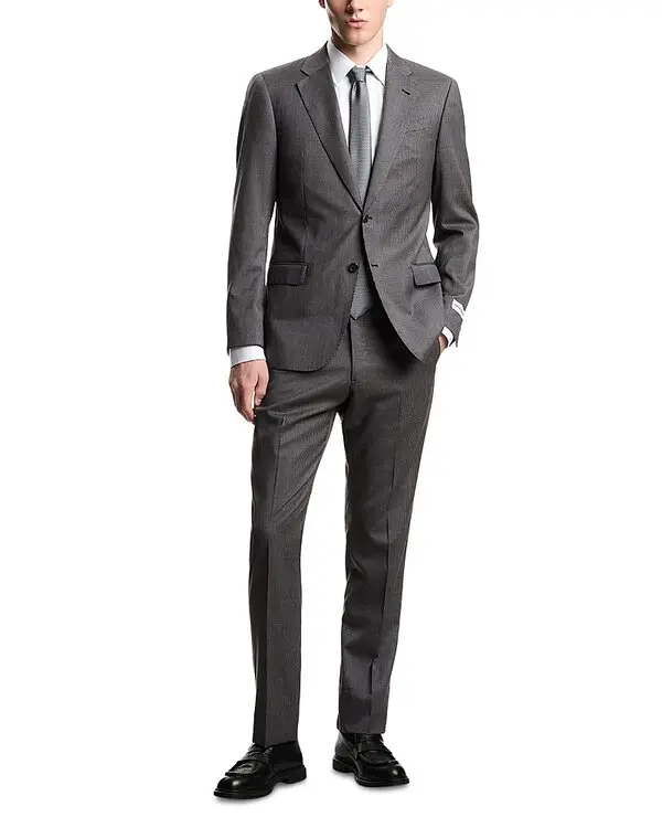 Emporio Armani Houndstooth Regular Fit Suit
