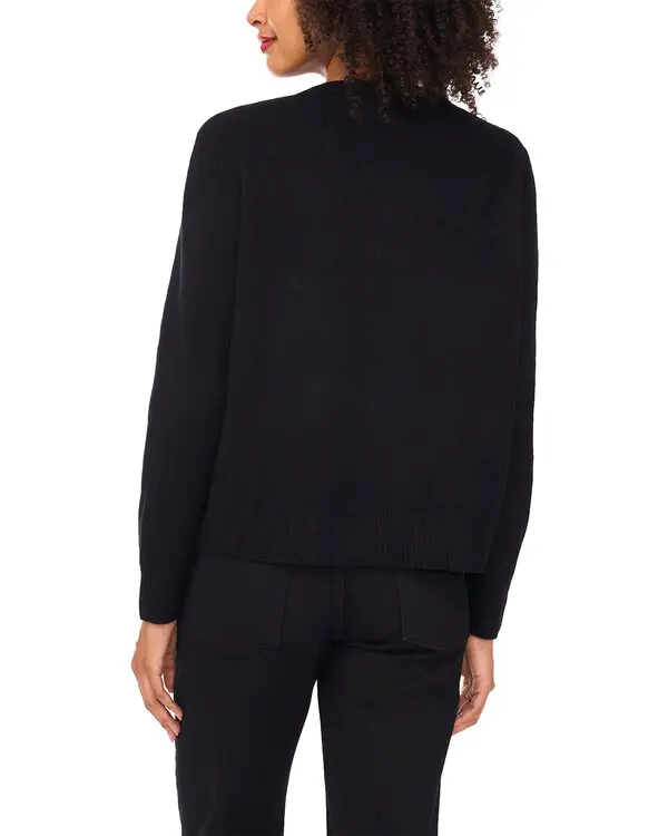 Vince Camuto Les Alpes Motif Crewneck Sweater