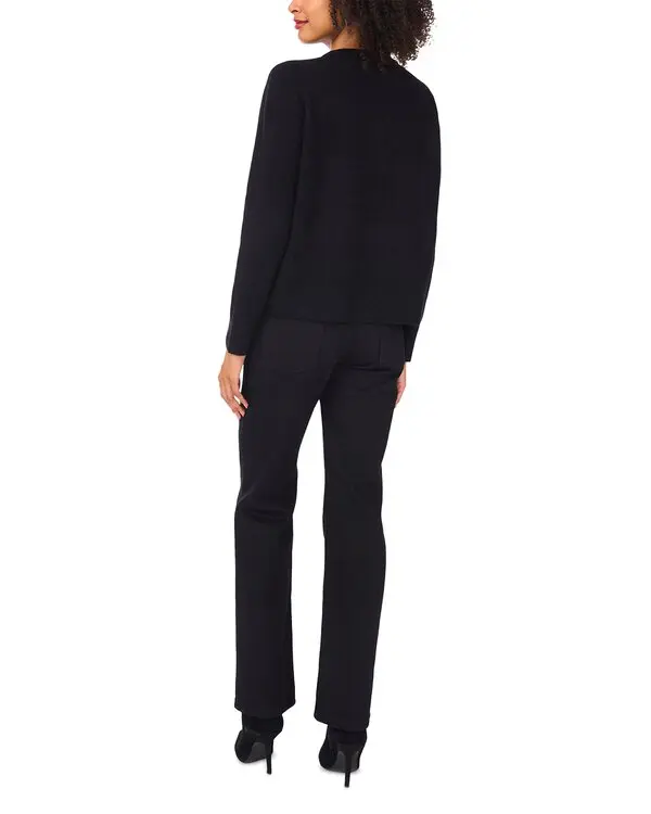 Vince Camuto Les Alpes Motif Crewneck Sweater