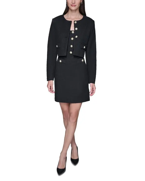 Karl Lagerfeld Paris Tweed Jacket