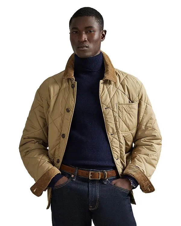 Polo Ralph Lauren The Hurston Quilted Utility Jacket - Khaki