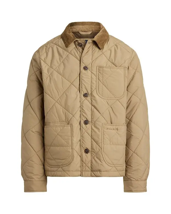 Polo Ralph Lauren The Hurston Quilted Utility Jacket - Khaki