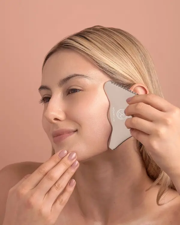 MOUNT LAI Vitality Qi Stainless Steel Gua Sha Contour Tool - No Color