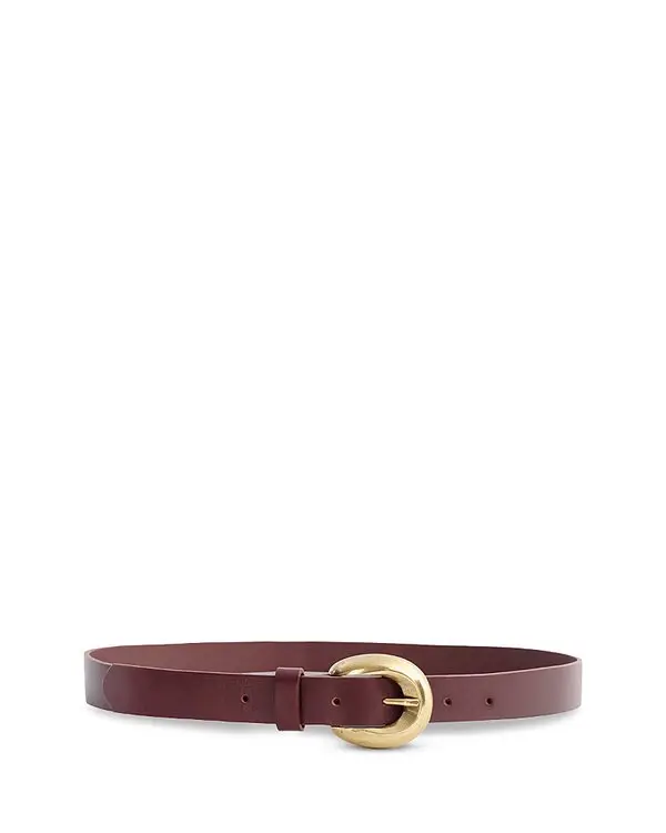 LAMARQUE Valencia Leather Belt - Vamp