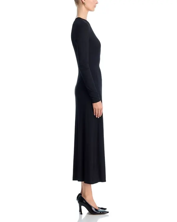 Derek Lam 10 Crosby Avise Jersey Dress - Black