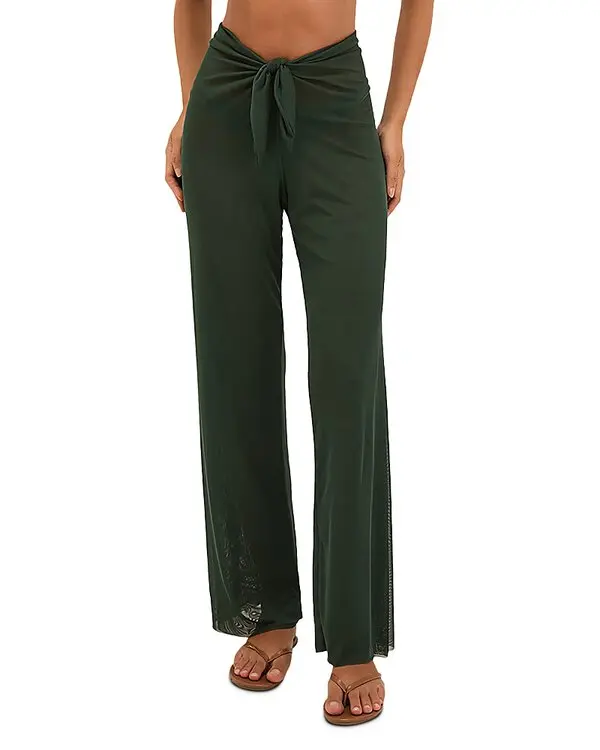 VIX PAULA HERMANNY Pareo Swim Cover-up Pants - Green