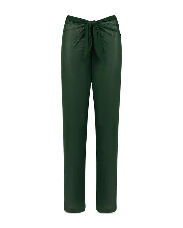 VIX PAULA HERMANNY Pareo Swim Cover-up Pants - Green