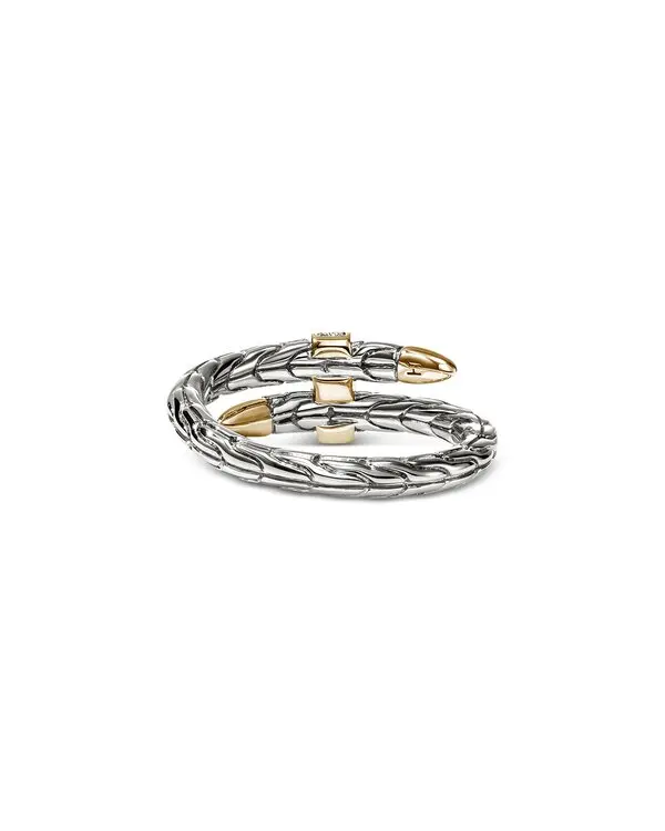 John Hardy Diamond Spear Ring - Silver