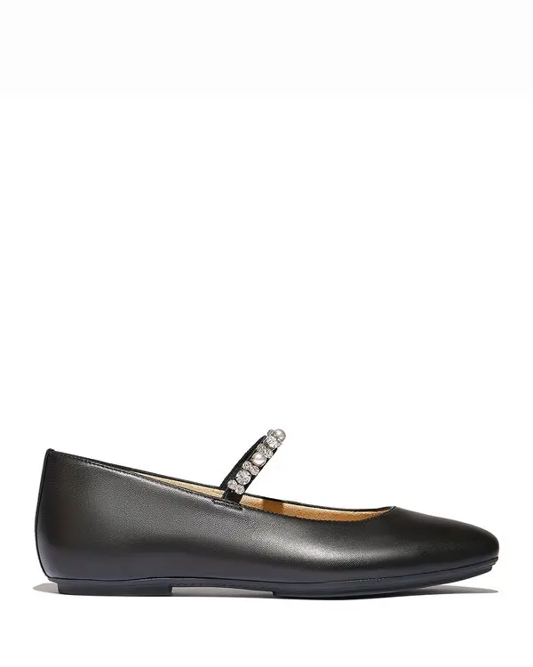 Fitflop Delicato Embellished Flats - Black