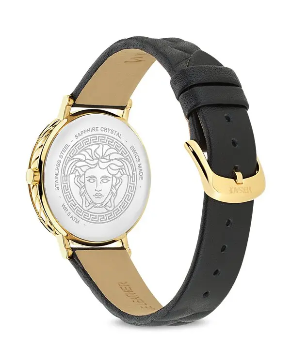 Versace Delphinus Watch - Black/black