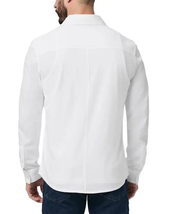Paige Cosgrove Long Sleeve Button Front Shirt - White