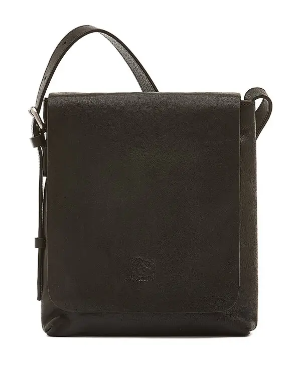 Il Bisonte Brolio Crossbody Bag - Black