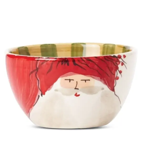 VIETRI Old St. Nick Assorted Cereal Bowls, Set Of 4