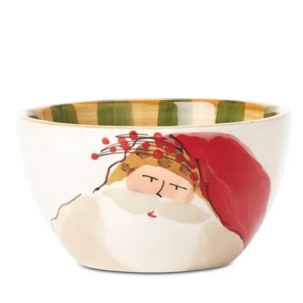 VIETRI Old St. Nick Assorted Cereal Bowls, Set Of 4
