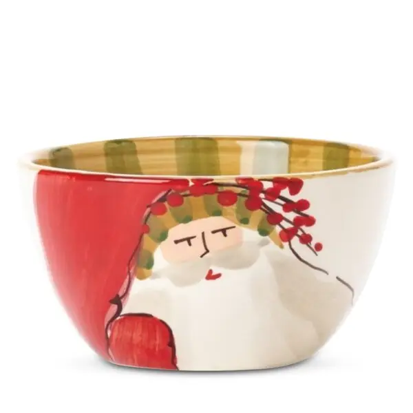 VIETRI Old St. Nick Assorted Cereal Bowls, Set Of 4