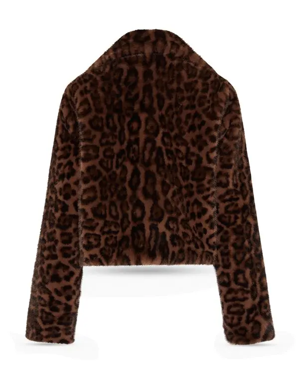 MILLY Arya Faux Fur Coat