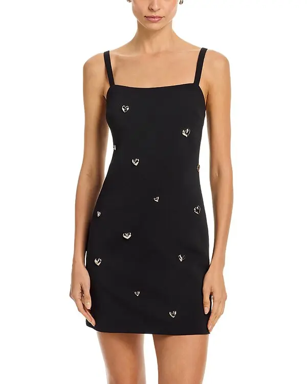 MILLY Collette Heart Mini Dress