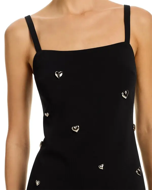 MILLY Collette Heart Mini Dress