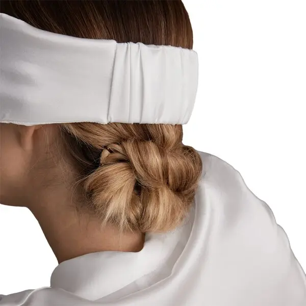 Frette Sanctuary Silk Eye Mask - Ivory