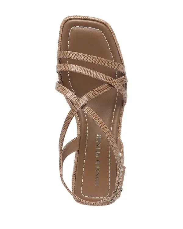DONALD PLINER Strappy Espadrille High Heel Sandals