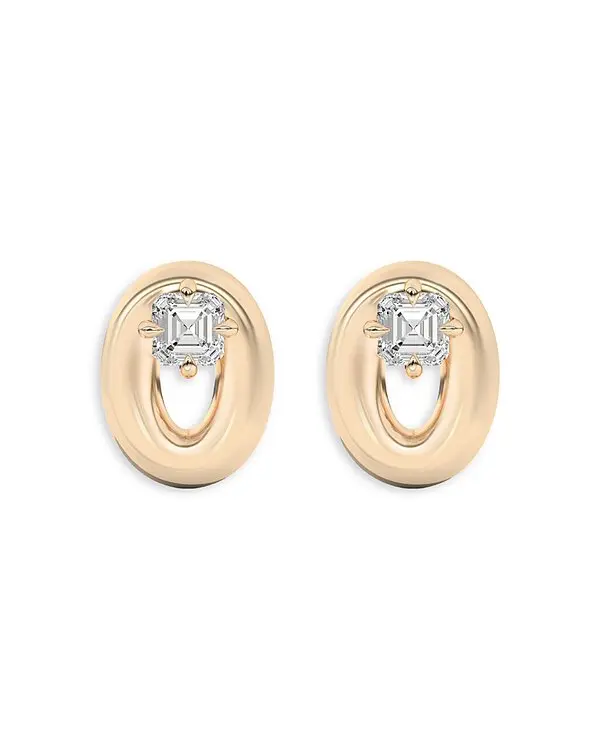 SHAHLA KARIMI 0.81 Tcw Lab Grown Diamond Studs - Gold