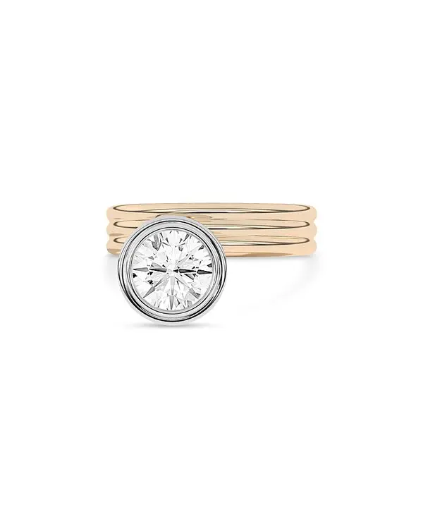 SHAHLA KARIMI Luxe Collection Lab Grown Diamond Scarpa Ring - Gold