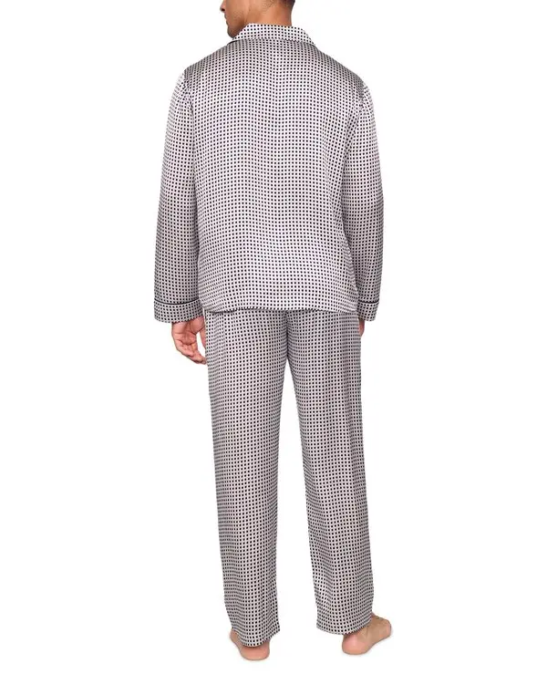Eberjey Charles Printed Long Sleeve Pajama Set