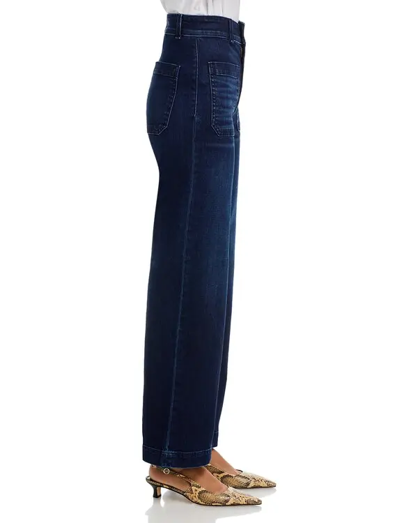 ASKK NY Sailor High-rise Wide-leg Jeans - Bruiser
