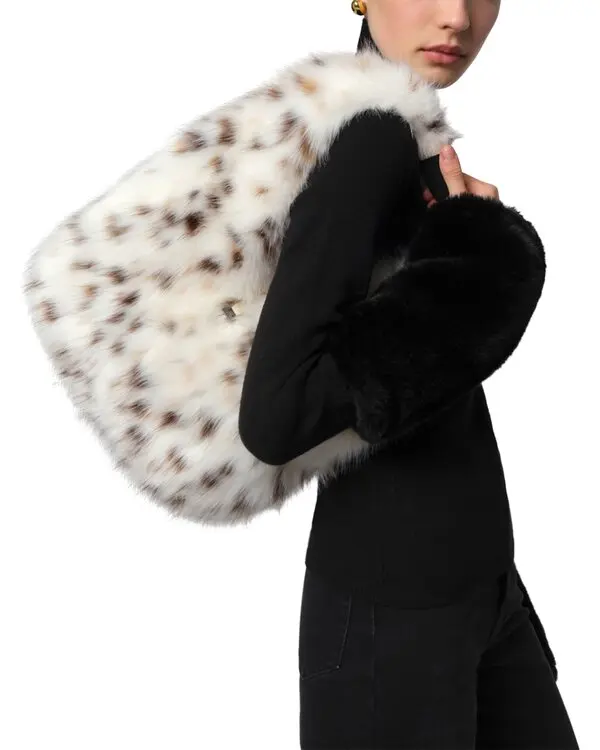Apparis Colette Snow Leopard Bag