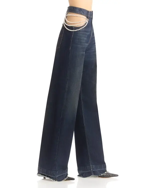 Stella McCartney Pearl Denim Jeans - Dark