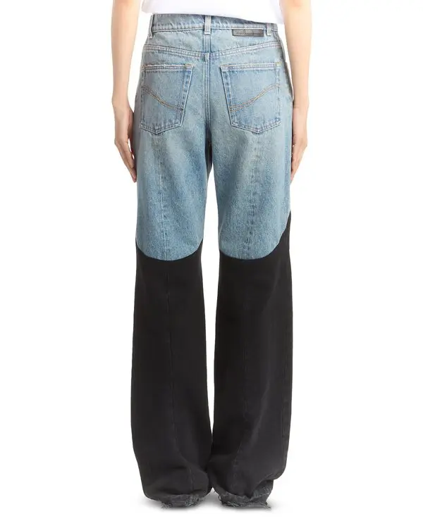 Stella McCartney Patchwork Jeans - Patchwork Denim