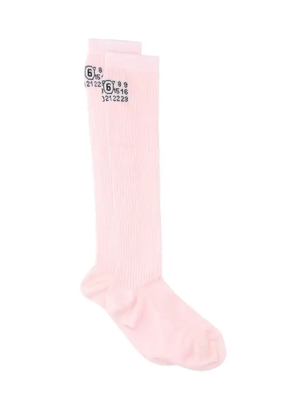 MAISON MARGIELA Numeric Socks - Pink