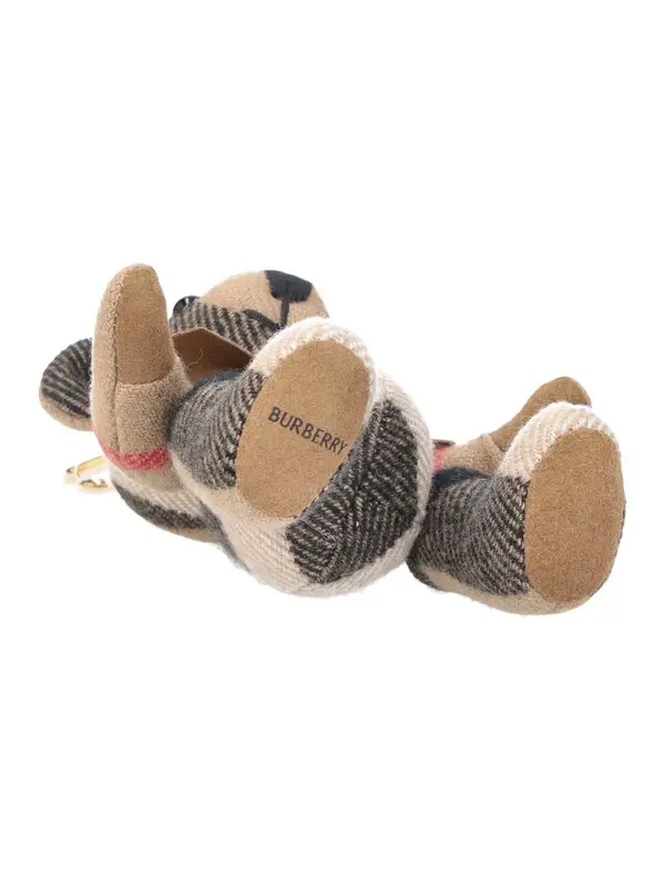 Burberry Charm Keychain Bear "thomas - Beige