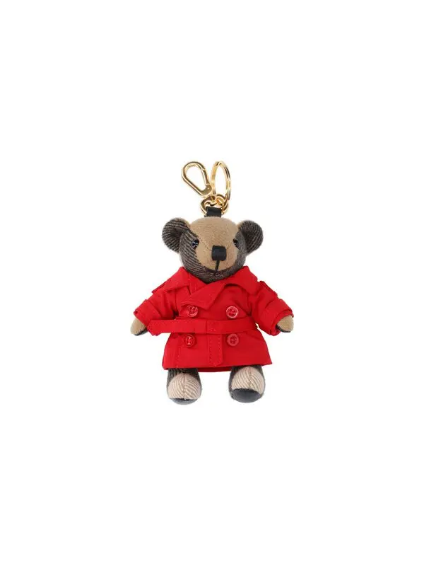 Burberry Charm Keychain Bear "thomas - Red
