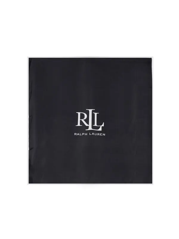 Ralph Lauren Silk Logo Scarf