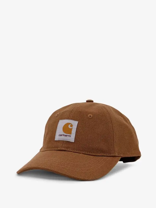 Carhartt Work In Progress Canvas Baseball Hat - Brown