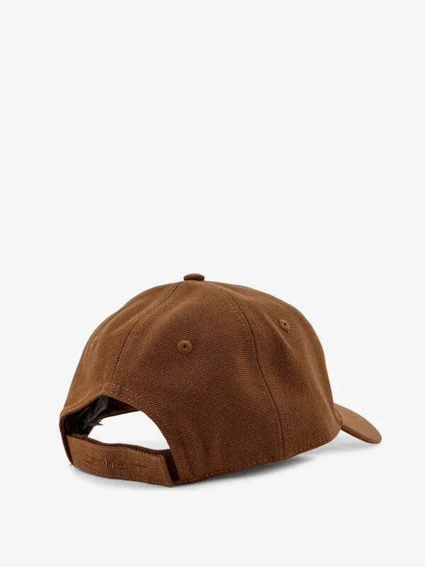 Carhartt Work In Progress Canvas Baseball Hat - Brown