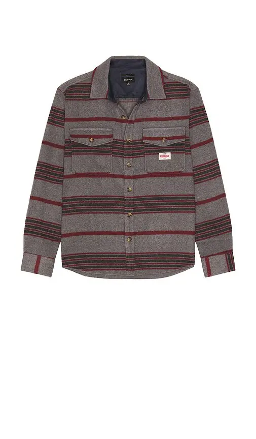 Brixton Altered Threads Overshirt In . Also