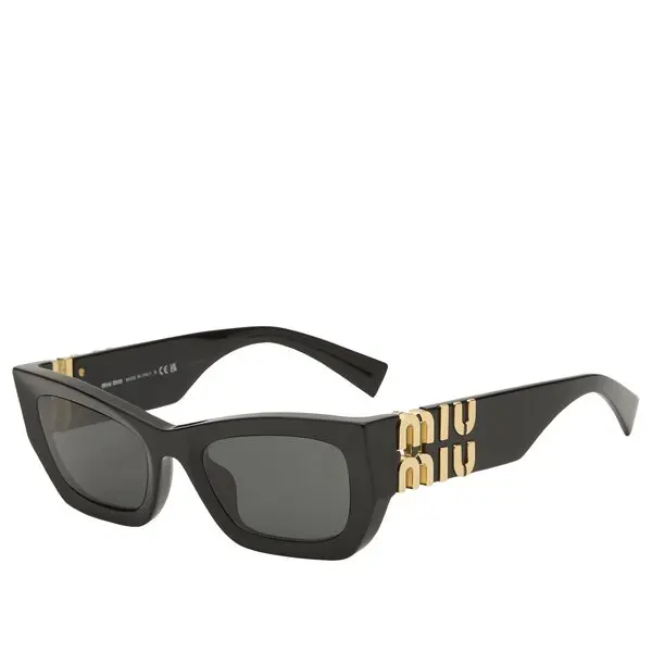 Miu Miu 09ws Glimpse Sunglasses - Black/dark Grey