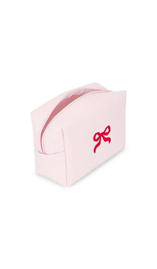 ABBODE Waffle Pouch With Bow Detail