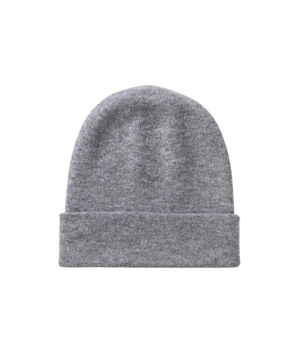 Johnstons Of Elgin Braemar Cashmere Beanie - Grey
