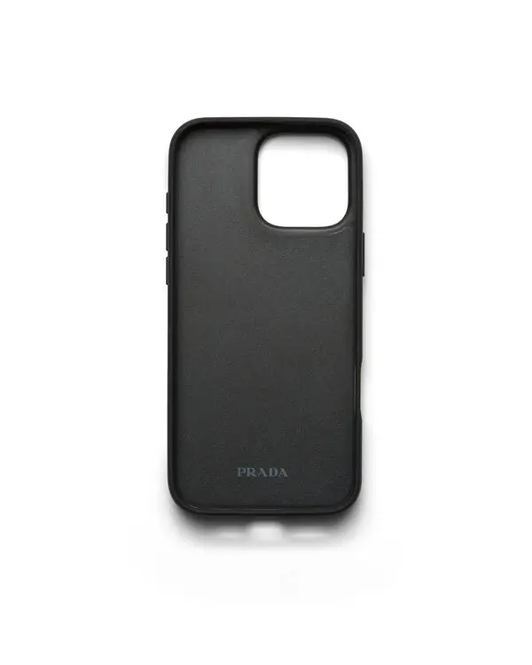 Prada Saffiano Leather Case For Iphone 16 Pro Max