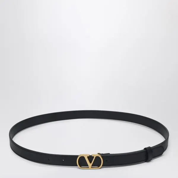 Valentino Garavani Vlogo Signature Belt - Black