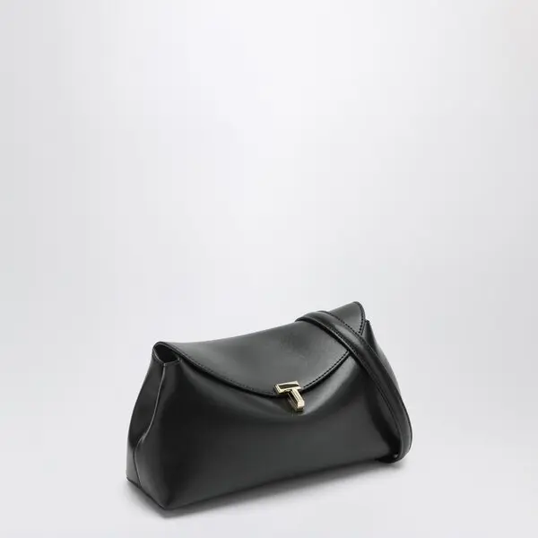 TOTEME Leather T-lock Clutch