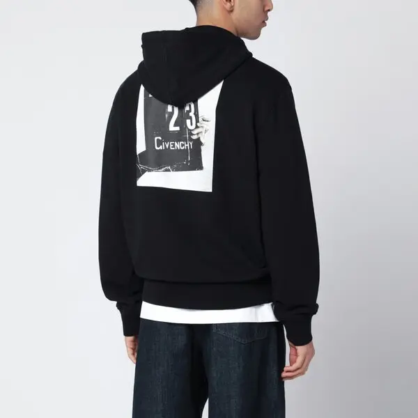 Givenchy Couture Seam Sweatshirt With Clapperboard Print